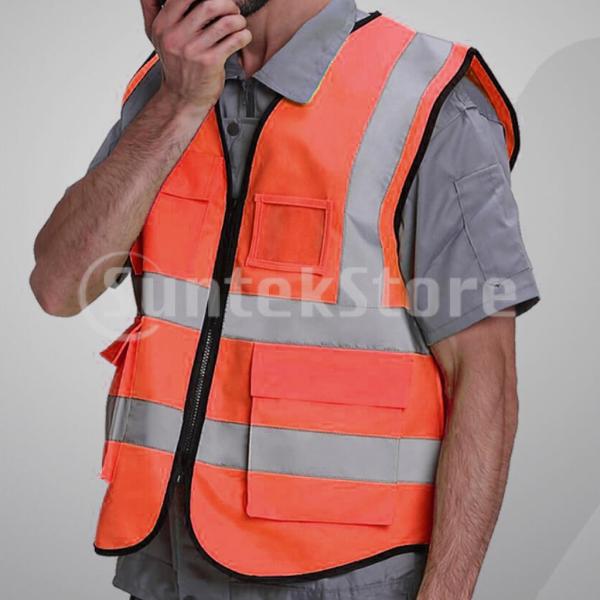 説明: 100％ポリエステル生地は、特に屋外で作業しているときに、軽量で快適で通気性に優れています。 高品質の反射素材、高い視認性、360度の反射ストラップにより、夜間に300メートル以上も見える完全な保護を提供します。 通気性のある軽量で...