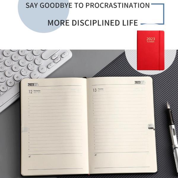 説明:2023 NOTEBOOK PLANNER: 2023 スケジュール帳 A5 メモ帳 ダイアリー ノート マンスリー ウィークリーダイアリー ジャーナル 毎日のタスクを最大効率に割り当てます.GOAL HABIT SCHEDULE:毎...
