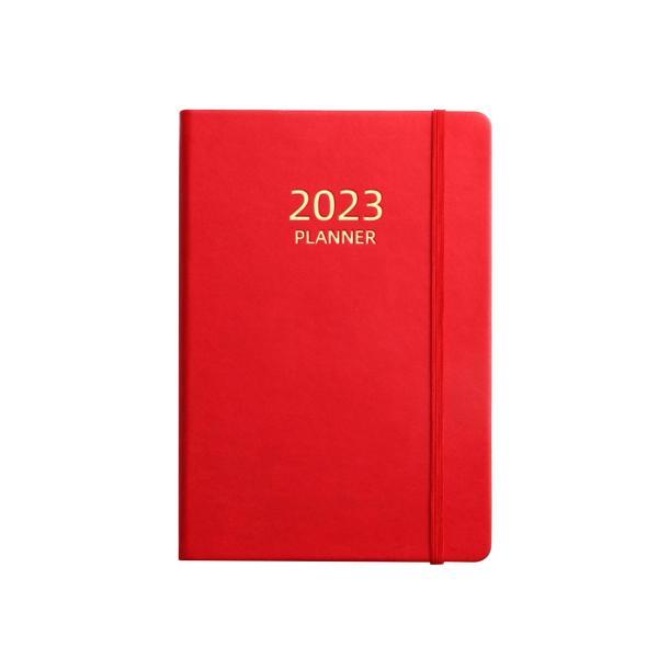 説明:2023 NOTEBOOK PLANNER: 2023 スケジュール帳 A5 メモ帳 ダイアリー ノート マンスリー ウィークリーダイアリー ジャーナル 毎日のタスクを最大効率に割り当てます.プレミアム品質: 厚くて滑らかな紙で滑らか...