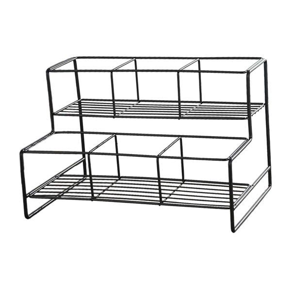 説明:[プレミアム素材]: コーヒーシロップラックはプレミアムメタル製で.錆びにくく.変形しにくく.耐久性と長期使用を保証します. [多層設計]: 多層構造により.複数のシロップやフルーツジュースのボトルを同時に収納でき.バーやキッチンのス...