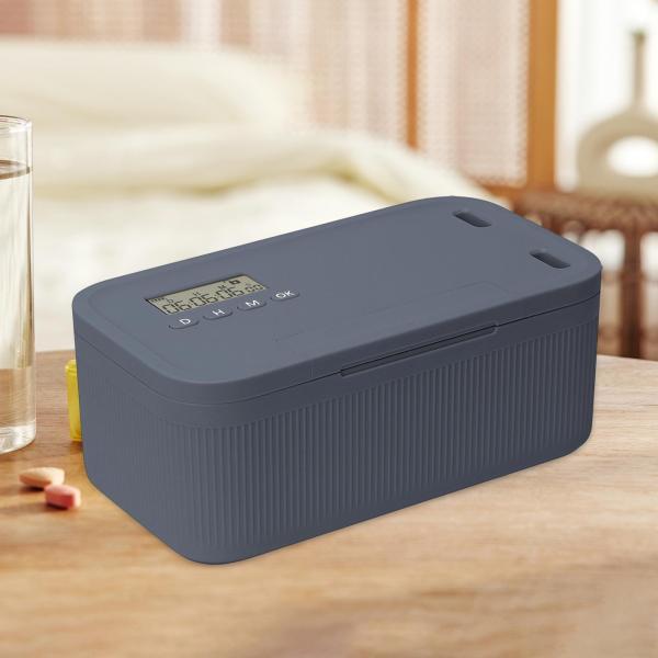 説明:[多用途収納]スナック.私物.事務用品.携帯電話.ゲーム機器.勉強道具.化粧品.パスポート.クレジットカードなど.幅広いアイテムを整理するのに適しており.自宅.オフィス.旅行での使用に最適です. [タイマー付き]0日から30日まで設定...