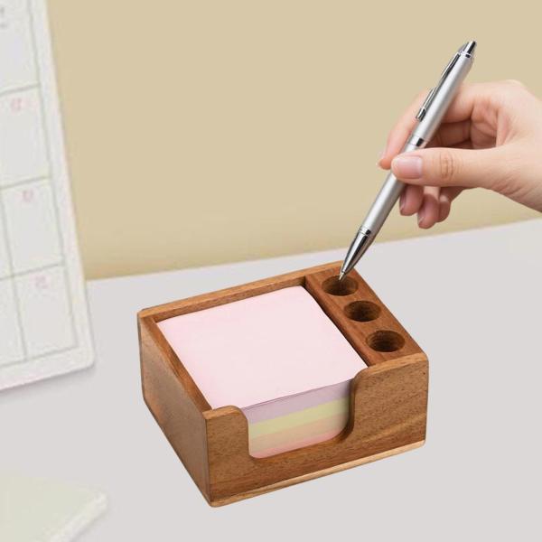 説明: [多用途]3x3インチの付箋.メモカード.インデックスカードに対応し.直径1.7cmのペンホルダーが3つ付いており.オフィスや勉強の必需品を整理できます. [便利]ポストイットノートディスペンサーのフロントデザインにより.前面または...