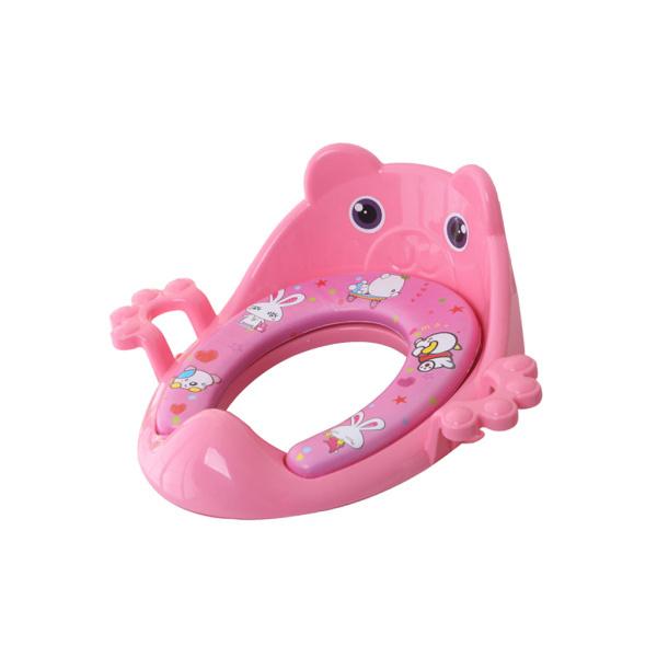 説明:快適さのための柔らかいクッション.男の子のための統合されたスプラッシュガード.漫画のデザイン;すばやく簡単に着脱できます.滑り止めのストリップと調整可能なレバーが.取るに足らないシートをしっかりと固定し.グリップハンドルが追加のセキュ...