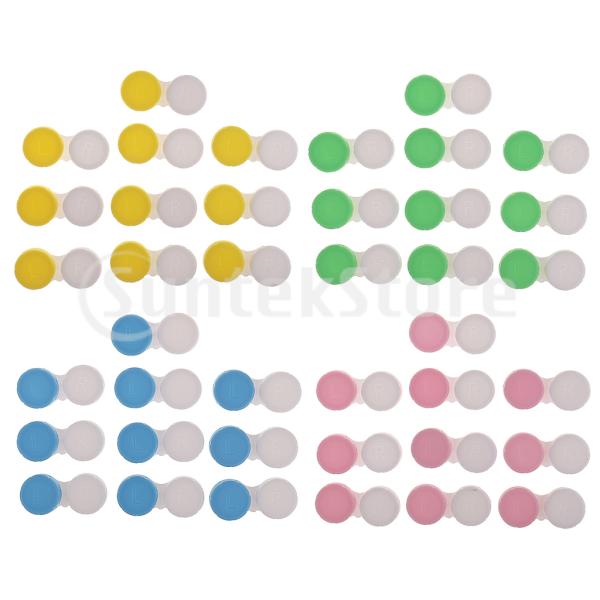 説明: （左右用）手紙ボックス、ノー混乱、ない混乱にマーク。 ポケットサイズ、持ち運びが容易と旅行/家庭での使用。 クリーンでクリアなそれらを維持し、コンタクトレンズを格納し、浸漬のために役に立ちます。 高品質のプラスチック材料。  QTY...