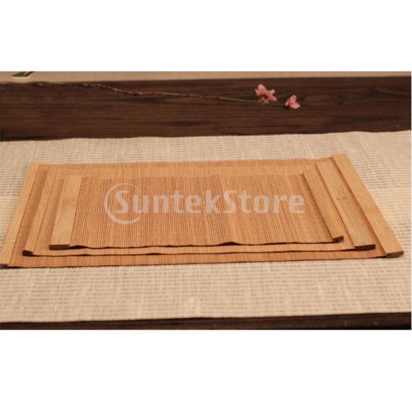 説明:これらの美しい、手作りの竹のplacematsはあなたのダイニングテーブルに自然でモダンな感触を追加し、あなたの普段のテーブルクロスを置き換えることができます。 彼らはあなたのテーブルの設定に装飾的なタッチを追加し、夕食後のクリーンア...
