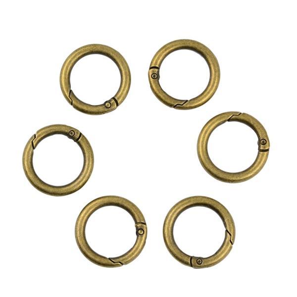 説明:材質:亜鉛合金サイズ:留め金外径: 28mm / 1.1inch.内径:約20mm / 0.79inch 高品質で.強く.しっかりとしており.長く持続します. これは非常に人気のある宝石の発見です. キーチェーン.携帯電話.小さな犬の...