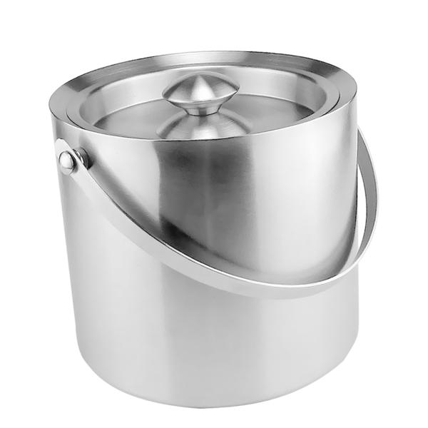 説明:ステンレススチール2L.3L氷バケツハンドルと蓋二重壁があなたのワインまたはウィスキーをより長く涼しく保ちますスタイリッシュで実用的なデザイン家族.バー.レストラン.パーティーなどに適用されます. 冷やすワイン.シャンパン.ウィスキー...