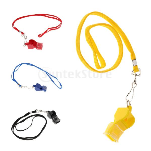 説明:ストラップ付き真新しい審判ホイッスルハイカー.ライフガード.交通.セキュリティ.スポーツレフリー.ectに最適屋外キャンプ.スポーツトレーニング.緊急サバイバルに適したスーパーラウドホイッスル歯の保護デザインは.ストラップ付き首に掛け...