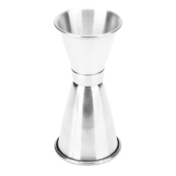 説明:両面カクテルジッガー - 異なる測定値のフリップブラシ仕上げのプレミアム304ステンレス製 - 耐錆性カクテルレシピを測定する正確な酒 - 正確な測定日本式ダブルカクテルジッガーは.飲料を混合し.クラフトカクテルやその他のドリンクを作...