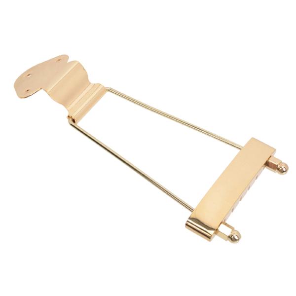 説明:Archtop Jazz Guitar Replacement用の6ストリングギターテールピースブリッジ. 高品質で新しいもの. 非常によく固体金属材料で作られた.めっきされた色.打刻されていない. あなたの壊れた.汚れたものや古いも...