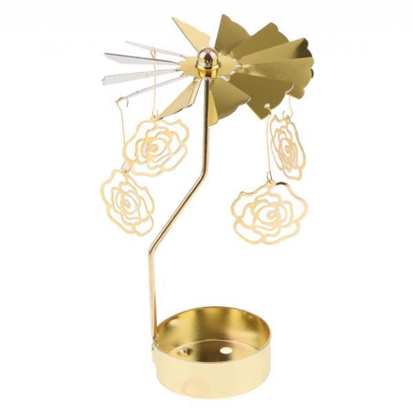 説明:魅力的な回転式クリスマスデコレーションティーライトキャンドルホルダー.ゴールデンフィニッシュ.あなたの家に天の光を照らしました.クリスマスの装飾.雪片.エルフ.星.ハート.木.トナカイがデザインした装飾品PICK;キャンドルホルダーの...