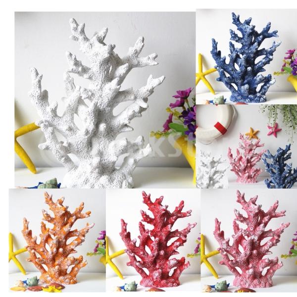 仕様:材質:樹脂サイズ:約19.5×6×24cm / 7.68×2.36×9.65インチパッケージに含まれるもの: 1ピース人工珊瑚飾り.............................................