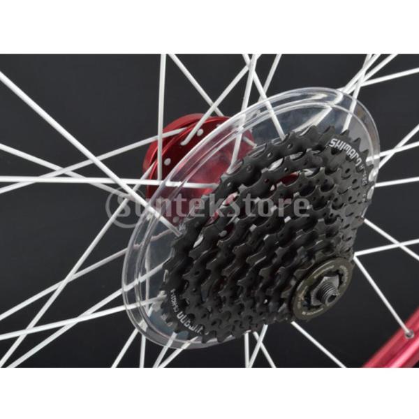 自転車の自転車ホイールスポークプロテクターガードカセットフリーホイール保護 :98071068:STKショップ - 通販 - Yahoo!ショッピング