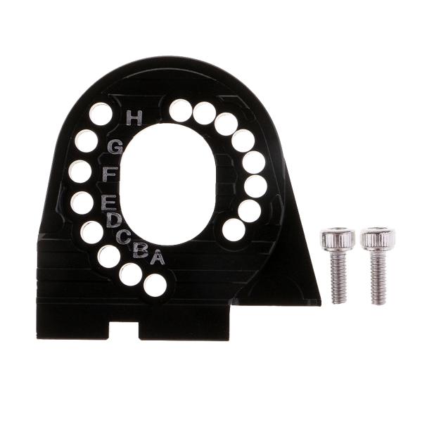 説明:トレイルディフェンダークローラーアップグレードパーツTraxxasTRX-4用ヒートシンクフィン付きアルミニウム合金モーターマウントプレートトラクサスのスーツ1 / 10TRX-4ディフェンダートレイルクローラー(82056-4)材質...