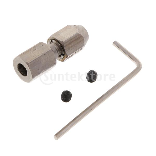 説明: 3.17 / 5mm RCボートフレキシブルシャフトモーターカップラーカップリング3.17 / 5-4mmコネクターモーターシャフトチャック 3.17-4mm、モーター軸穴径3.17mm、軸穴径4mm  5-4mm、モーターシャフト...