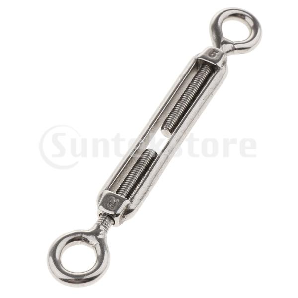 締め付けロープに適し、長さ調整可能ステンレス鋼製、高品質、防錆、耐久性磨かれた表面、とても素敵しっかりした、強力な支持力使いやすい