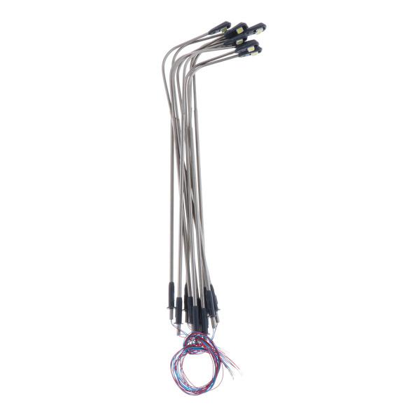 説明:真新しい.鉄道および建物のレイアウトに最適! ワイヤーとLEDを備えており.点灯させることができます. これらの街灯は.3Vの供給電圧での使用にのみ適しています. 明るい色:白スケール:1:75 / 1:100 仕様:素材:金属高さ:...