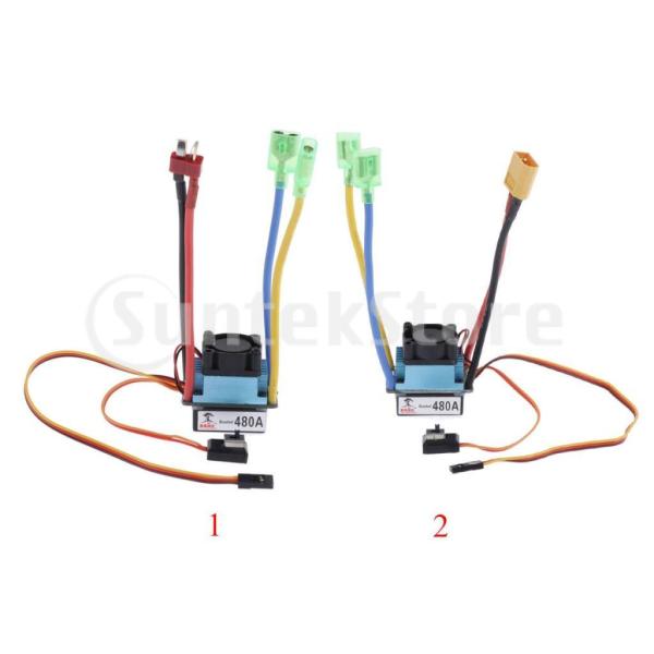 仕様:順方向:連続電流80A /ピーク電流480A 逆:連続電流60A /ピーク電流300A  2個のリチウム電池または6個のニッケル水素540.550.775サイズのモーター:?12TまたはRPM 20,000rpm未満.  3セルリチウ...