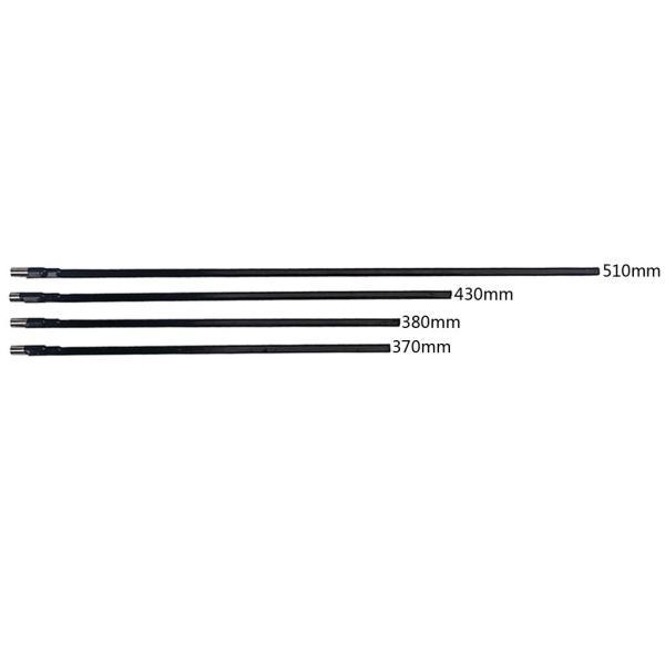 説明:100%真新しく高品質2ウェイまたは2コースのギタートラスロッドタイプ.全長は370mm / 380mm / 430mm / 570mmのロッドで.製作・修理用です.ロッドヘッド:外径9mm.内部4＃ギター調整ツール仕様:全長:約14...