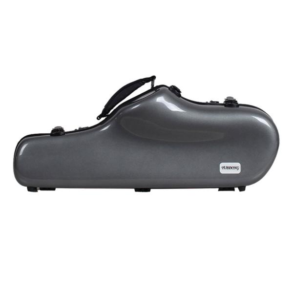 説明:アルトサックスキャリングバッグボックスコンテナー木管楽器部品柔らかい綿フォームのパッドのデザインで.バンプからサックスを保護キャリーハンドルとショルダーストラップで.より便利な使い方丈夫なFRP＆フォームアルトサックスのさまざまなブラ...