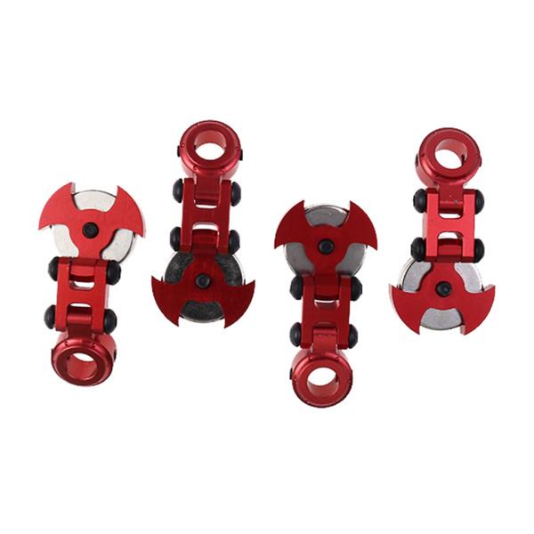 説明:1:10 RCクローラーカーアキシャルSCX10 TRX4用の磁性体マウント付き4PCSシェルカラム.ボディマウントは.パフォーマンスに影響を与えずに車のシェルを取り付けて安定させるために使用されます.モデルカー用の高品質なアップグレ...