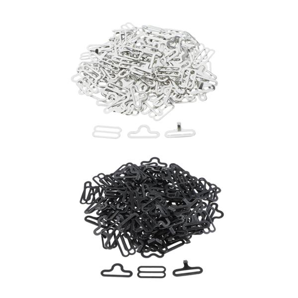 説明:素材:銅金属ネクタイをまっすぐ.所定の位置に保ちますバッグストラップの接続と調整に最適なアクセサリ荷物.アウトドア用品.ホームテキスタイル.衣類などに適していますパッケージには50個のフック+ 50個の目+ 50個のスライダーが含まれ...