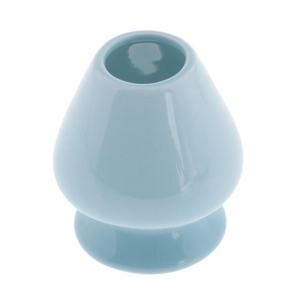 説明:セラミック抹茶泡立て器ホルダースタンド.竹抹茶ウィスクの形状と完全性を保護します.泡立て器を乾燥した清潔な状態に保ち.カビを防ぎます.サイズ(HxW):約7.5x6.5cm / 2.95x2.56inch上径2.6cm / 1.02i...