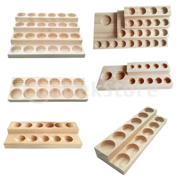 説明:マルチスタイル木製エッセンシャルオイルディスプレイスタンドラック.コンパクト.優れた職人技と頑丈.天然木素材.手作り.耐久性.無臭仕様:素材:ウッド色:ウッドサイズ:約.01:21.8x8.5x4cm / 8.6x3.3x1.6インチ...