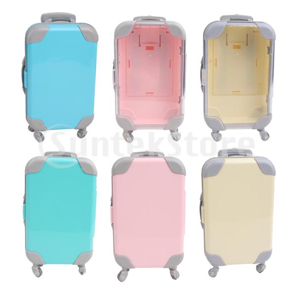 説明:18インチのアメリカ人形用のプラスチック製トラベルセットスーツケース.女の子へのギフト - あなたの人形は休日のリラックスも必要です.このおもちゃのスーツケースを.子供の日.誕生日.ホリデー.楽しいパーティーに.小さな女の子や十代の若...