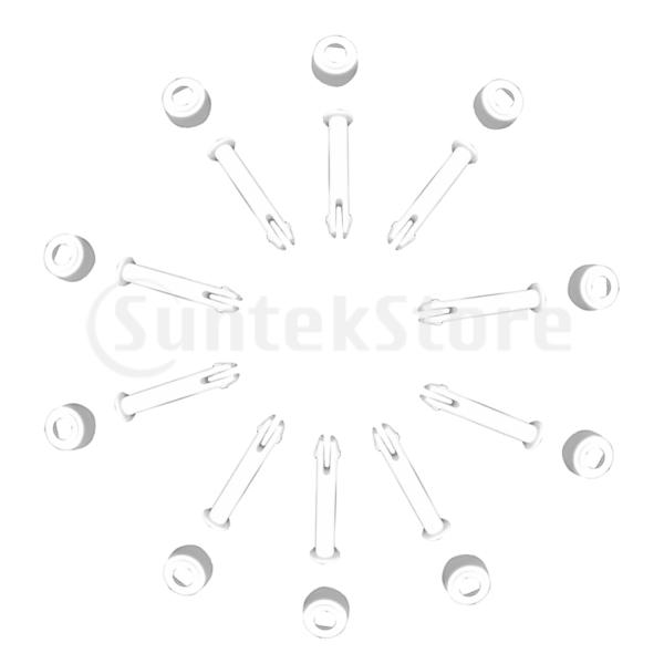 説明:このプラスチック製の交換用ジョイントピンとシールは.地上13'-24 'のインテックスの丸い金属フレームプールとインテックスの長方形の金属フレームプール用に設計されています.部品番号:28270-28273.交換用のジョイントピンとシ...