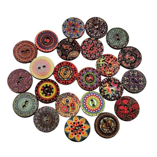 説明:数量:100個.サイズ:20mm / 0.78インチとてもかわいい.素敵な.明るい色のボタンが良いサイズそれはdiyクラフト.スクラップブッキング.縫製.装飾に最適です.Multifunctaion-DIYクラフト.編み物.かぎ針編み...