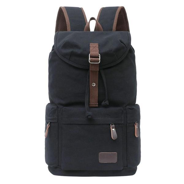 説明:素材-バックパックはキャンバス製です.快適に持ち運びできる調節可能で耐久性のあるショルダーストラップ付きのヴィンテージキャンバスリュックサック.容量-キャンバスのバックパックのサイズは約47x30x15cm / 18.5x11.8x5...