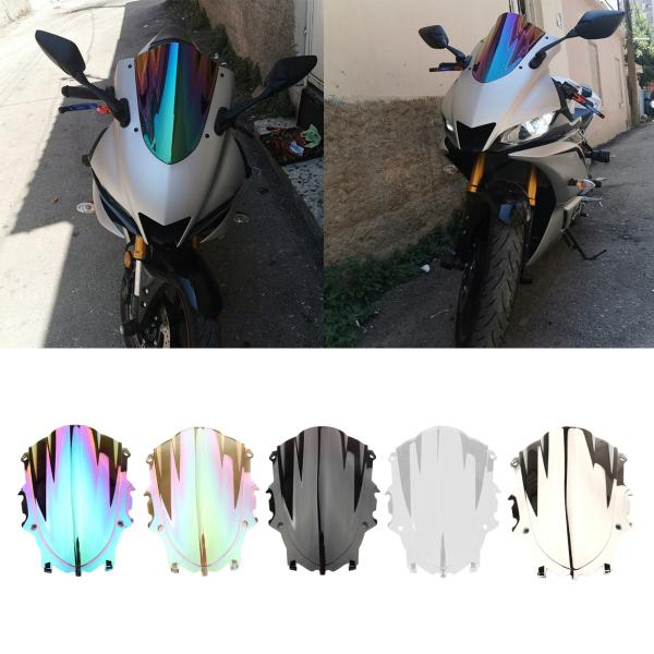 説明:ご注文前にバイクの型式をご確認ください.このウィンドシールドはヤマハYZFR25 R3 A 20192020に適していますモーターサイクルの空気力学を改善し.より多くの風をそらして.ドライバーにリラックスした安全な乗り心地を提供します...