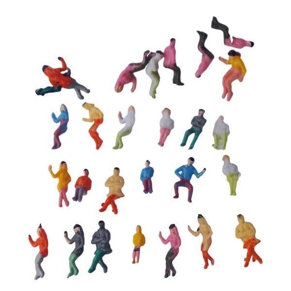 説明:写真は描かれているように.10個の混合数値です.素晴らしいグッズ.あなたの駅プラットフォームや通りのシーンはこれらの項目にもっと活気になるでしょう.よく描かれた.色とスタイル電車のレイアウトやジオラマに最適です.HO N OO TTス...