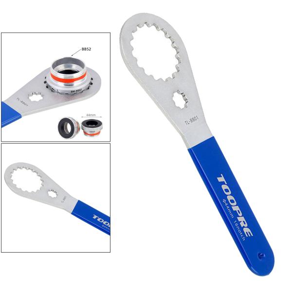 説明:-この自転車BBボトムリペアレンチは.高品質のアルミニウム合金素材でできており.フルCNC加工され.ゴムでコーティングされたハンドルが付いています.-16ノッチベアリングカップ:BB01(BB44-16)は.Shimano BB51....