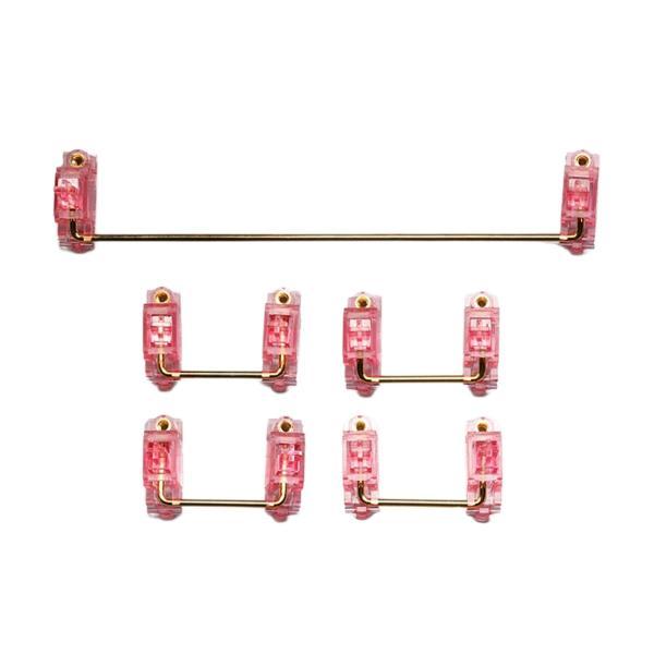 説明:PCBねじ込み式マウントスタビライザーは.MX互換PCB用に設計されています.透明なハウジングとゴールデンワイヤーセットは.にクリアでゴールデンなエッジを与えます.通常のCherryPCBマウントスタビライザーとは異なり.ねじ山の剥が...