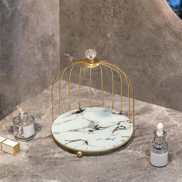 説明:テーブルの上の空の場所をよく使って.あなたの化粧料を整理するための暖かいホームスタイルのスペースを作成し.この鳥の檻の形をしたデスクトップオーガナイザーでメイクアップします.鉄骨フレームで設計されている.棚はあなたの家庭用スタイルをア...