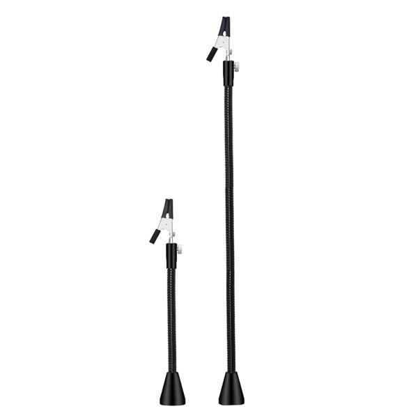 説明:2つのフレキシブルアーム---各アームには.作業をつかんで手を離す360度の精密ワニ口チャックが付いています.より効率的な作業のために32cmのアームと15cmのアームが含まれています. 2個のPCBボード固定クリップ-2つの磁気固定...