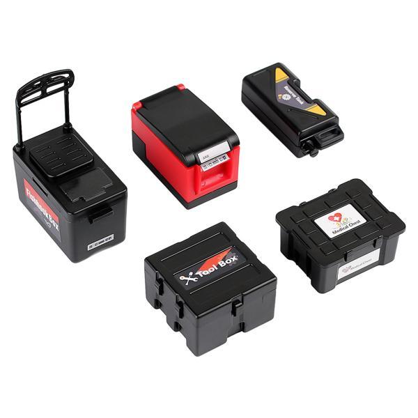 説明:高品質のプラスチック素材で作られており.耐久性があります.フィッシングボックス.チェストツールボックス.ツールボックス.冷蔵フードボックス.ミニ燃料タンクを含みます.あなたの車をより涼しくします.アキシャルSCX1090046.TRX...