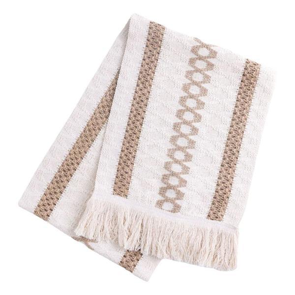 仕様:素材:コットン+リネンカラー:ベージュホワイトサイズチャート:30x120cm / 11.81x47.24inch 30x180cm / 11.81x70.87inch 30x220cm / 11.81x86.61inch 30x28...