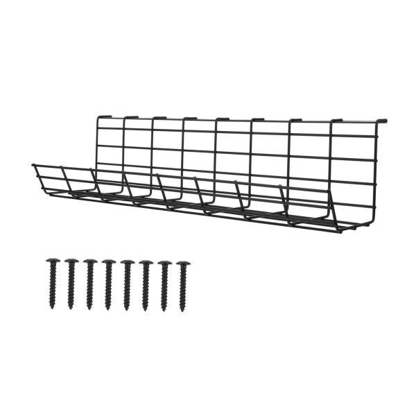 仕様:素材:鉄サイズチャート:43X11.5X11.5CM /16.93X4.53X4.53インチパッケージに含まれるもの:1xケーブルトレイバスケット8xネジ...