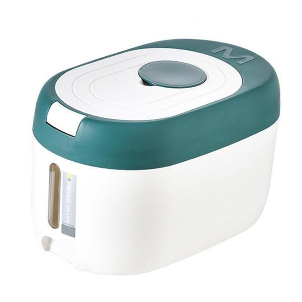 説明:高品質の素材:高品質のABSプラスチック素材でできており.丈夫で耐久性があります.ダブルシーリング:保管用の360度埋め込みシーリングシールで.水蒸気を隔離し.穀物が乾燥していることを確認します.大容量:あなたの毎日のニーズを満たすた...