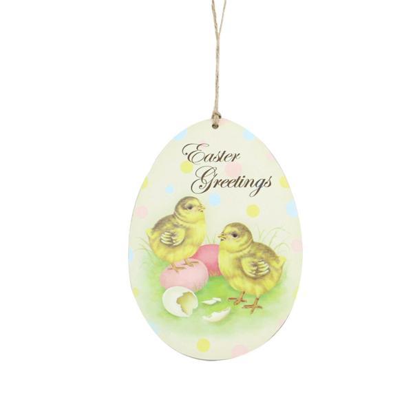説明:アメリカのイースターデコレーション.美しく塗装された家/壁掛け/ドア掛けサイズ20x14.5CM / 7.87x5.71インチ.お祭りの雰囲気と静けさをあなたの家にもたらします耐久性に優れた高品質の木材で作られた.これはユニークな作品...