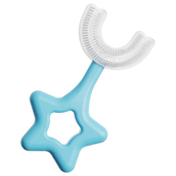 説明:U字型デザイン:歯にフィットするユニークなU字型ブラシヘッドデザイン.360°クレンジング.U字型デザイン.赤ちゃんが受け入れられるように.より口にフィットします.握りやすく.操作しやすい:ベビー歯ブラシのハンドルは滑らかで.中央が中...