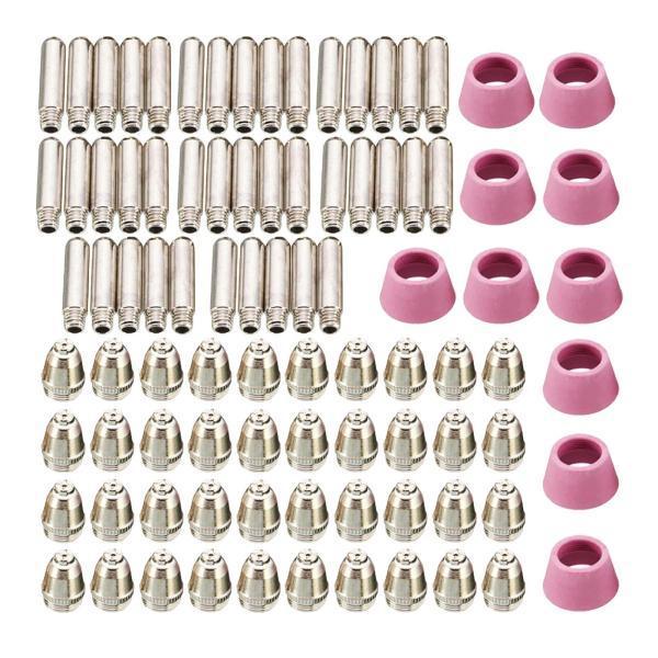 説明:ノズルと電極は.高品質の銅素材と亜鉛メッキ処理で作られています.耐熱性.最高の強度と耐久性.多くのノズルと電極は予備であり.切断プロセス中に交換するのに便利です. AG60WSD60プラズマカッタートーチヘッドを使用します.家庭用DI...