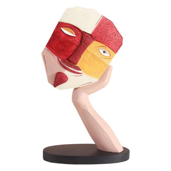 説明:高品質で環境にやさしいポリ樹脂でできており.無臭で錆びず.耐久性があり.視聴者の匿名性をアピールします.機能的な芸術的な装飾:それらの優雅な創造的な色の抽象的な顔の芸術の彫刻は装飾品として使用することができます.そのようなダイニングテ...