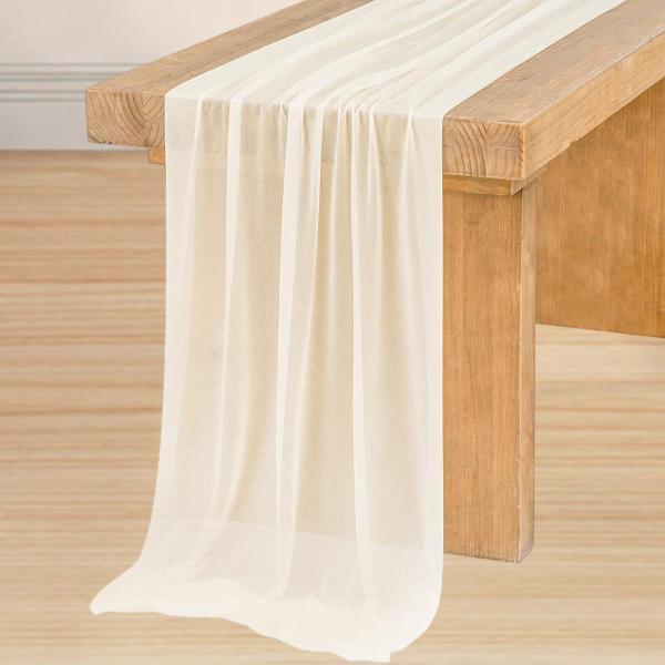 説明:再利用可能:無地.軽量.通気性.耐久性.再利用可能.エレガント:エレガントでロマンチックな雰囲気を作り.ダイニングテーブルに新しい外観を与えます.多機能:ダイニングルーム.レストラン.結婚式.カフェ.ピクニック.バーベキュー.パーティ...