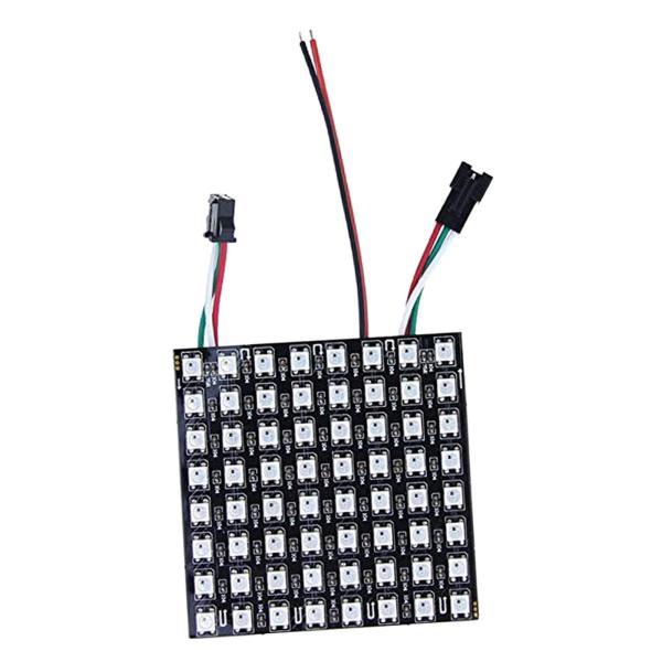 仕様:材質:軟銅ワット数:0.3W/ランプ電圧:DC5V LEDビーズの数:64/256/256ランプビーズモデル:SMD5050内蔵IC:2812明るい色:RGBフルカラールーメン:18LM/ランプビーズ防水グレード:IP20ベアボードは...