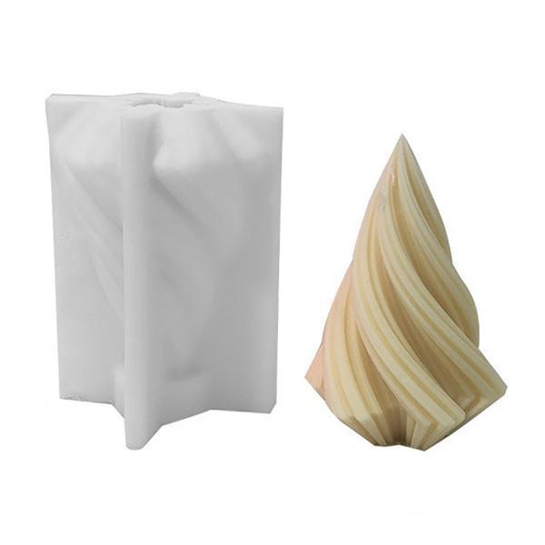 仕様:材質:シリコーンカラー:ホワイトサイズチャート:中くらい金型サイズ:8.3x9x12.4cm / 3.27x3.54x4.88inch仕上がりサイズ:7.7x7.7x11.6cm / 3.03x3.03x4.57inch小さな金型サイ...