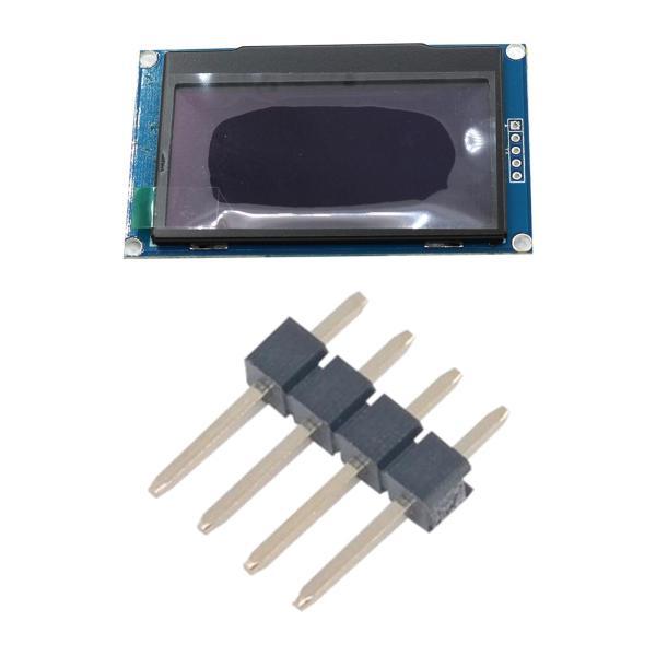 仕様:材質:電子部品画面サイズ:2.42インチOLED LCDドライバーIC:SSD1309解像度:128x64サポート電圧:3.3V使用温度:-40+80℃ I2Cインターフェース定義: 1. GND(電源グランド) 2. VCC(電源は...